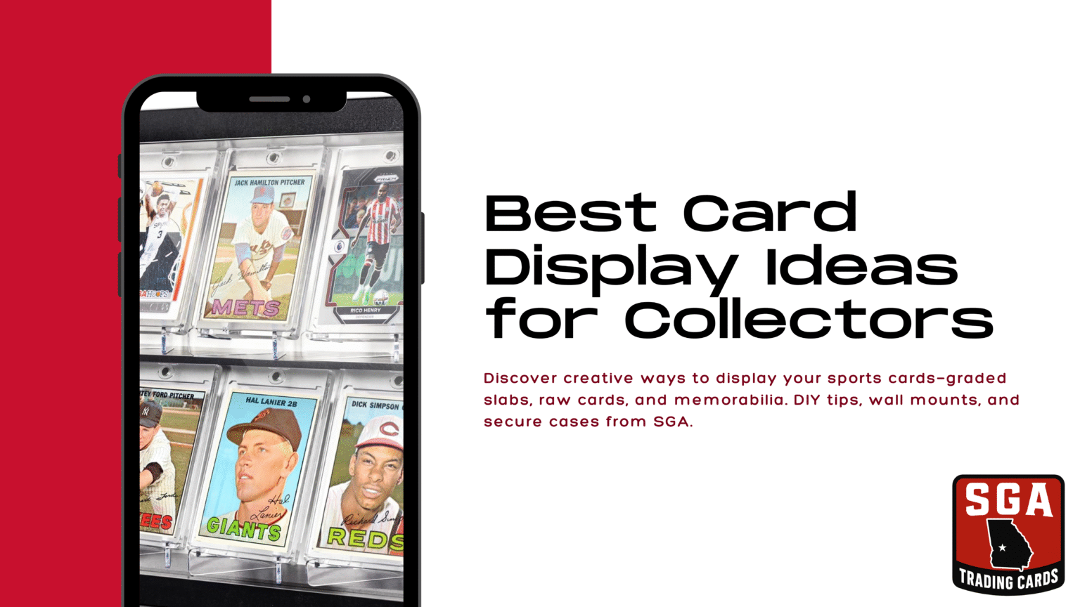 Best Card Display Ideas for Collectors - sgatradingcards.com