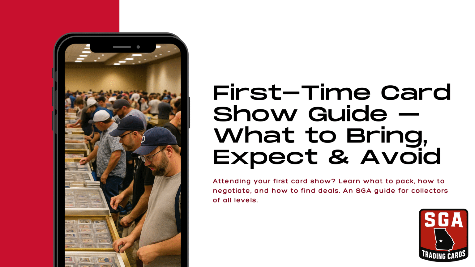 First-Time Card Show Guide – What to Bring, Expect & Avoid ...