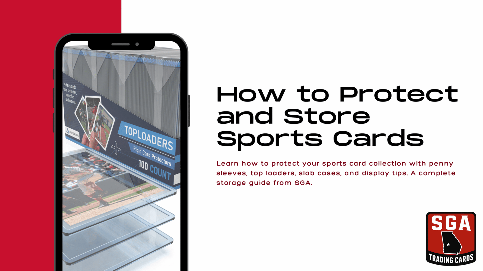 How to Protect and Store Sports Cards - sgatradingcards.com